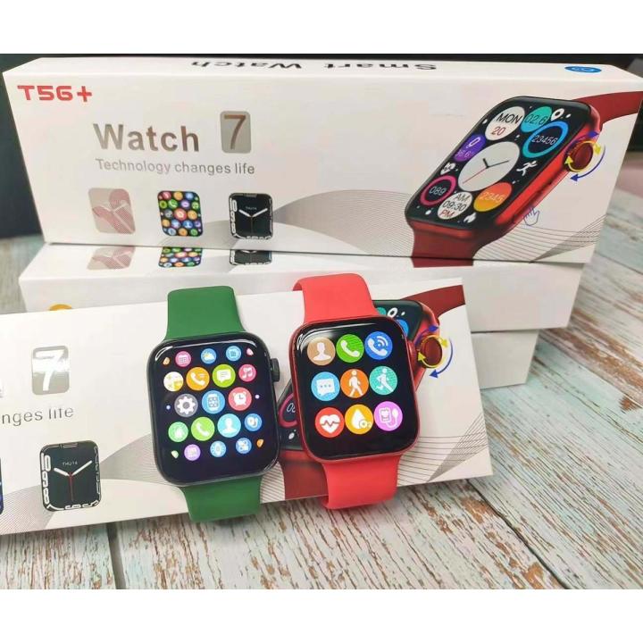 T56+ Series 7 Smart Watch T55 Plus Smart Watch For Men & Women Android ...