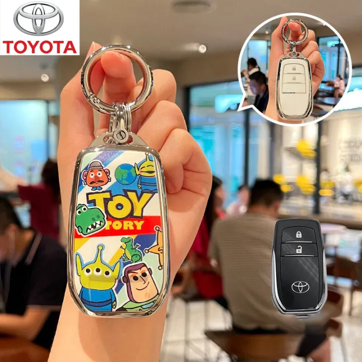 Toyota car key case for fortuner hilux revo innova car chains | Daraz.lk