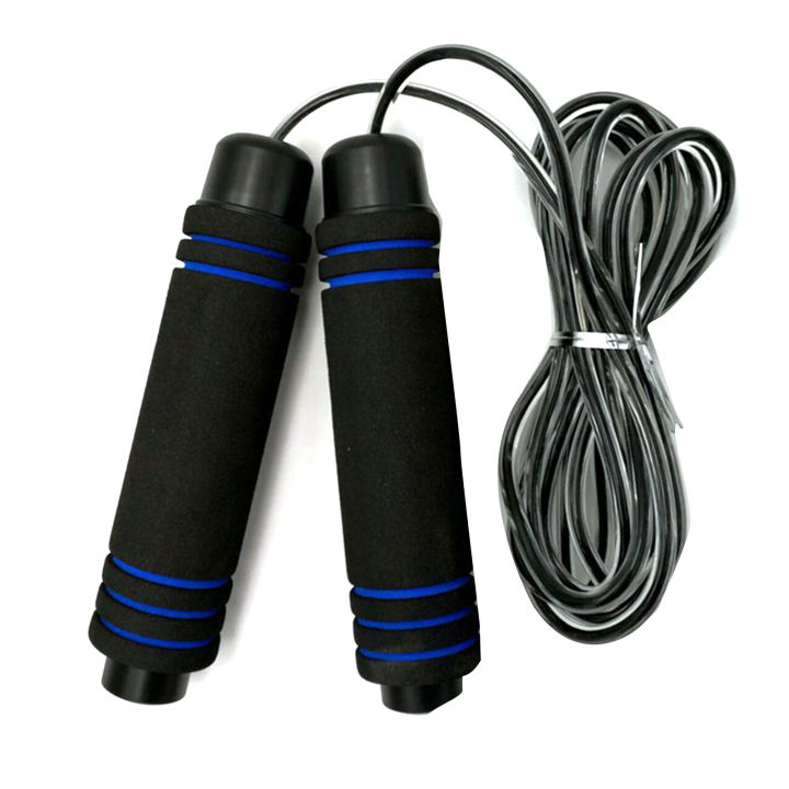 Weight Jump Rope, Adjustable PVC Wire Rope Bearing Comfortable Foam ...