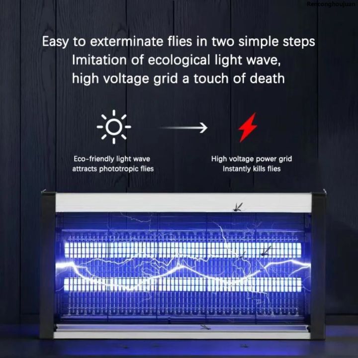 Renconghoujuan2025 New Trap Mosquito Zapper LED Electric Shock Mosquito ...
