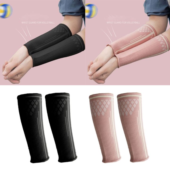 1 Pair Volleyball Arm Sleeves Athletic Sleeve Sports Compression Arm ...