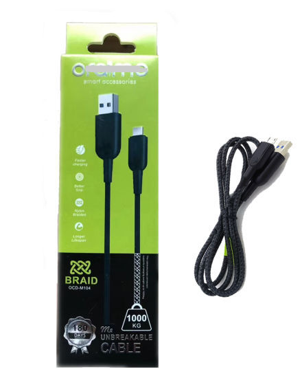 Oraimo - Braid - USB Cable 1m Micro USB unbreakable | Daraz.lk