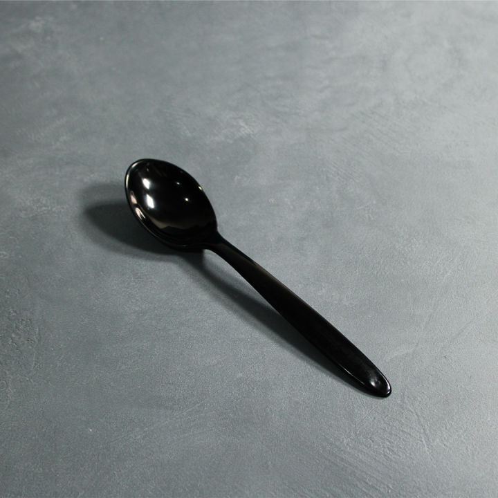 Five Star Melamine Curry Spoon Black Food Grade Certified, Microwave ...