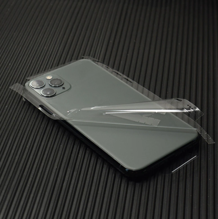 Fashion Laser Transparent Back Skin Phone Stickers for iPhone 13 13 Pro ...