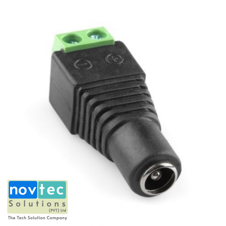DC Female Connector With Screw | Daraz.lk