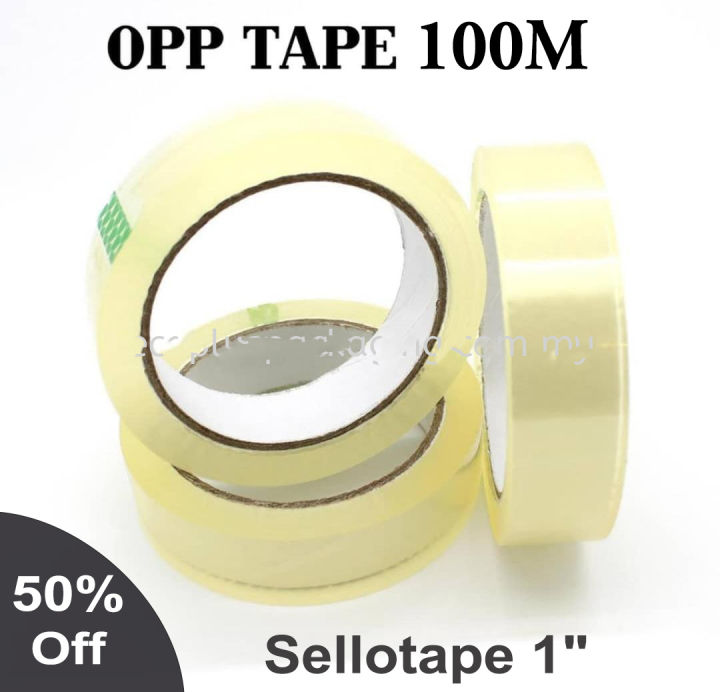 Sellotape 1" 100M Higher Grade Flyers Sellotape Packing Material Print ...