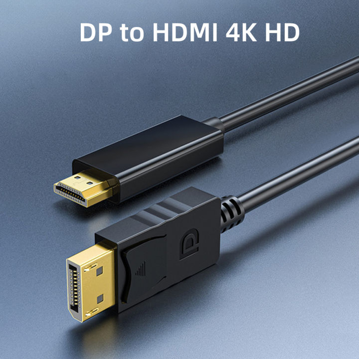 【hot】 DP To HDMI Adapter Data Cable 4K Data Cable HD Computer Monitor ...