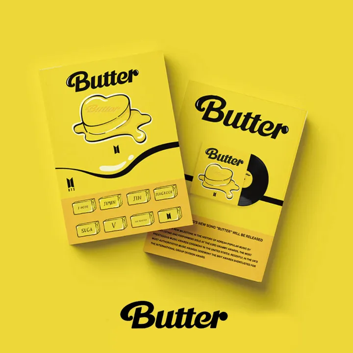 BTS butter Album Book 50 Pages | Kpop Bangtan Boys Album Poster Gift V ...