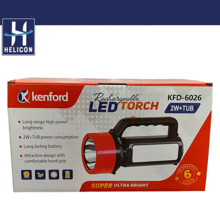 Rechargeable Torch | Daraz.lk