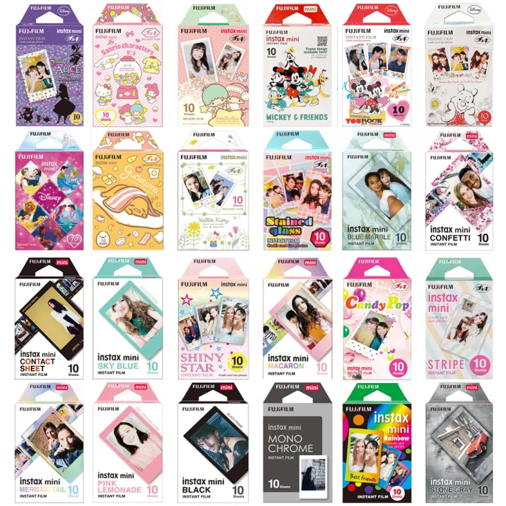 Fujifilm Instax Mini Film Photo Paper 10 Sheets For Instax Mini 12/11/9 ...