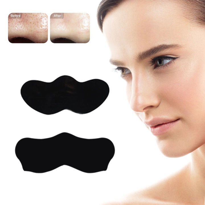 10Pcs/set Nose Blackhead Sticker Bamboo Charcoal Blackhead Remover Nose ...