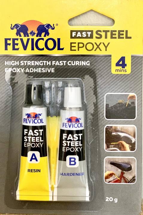 Fevicol High Strength Fast Steel Epoxy Adhesive 4 Mins | Daraz.lk
