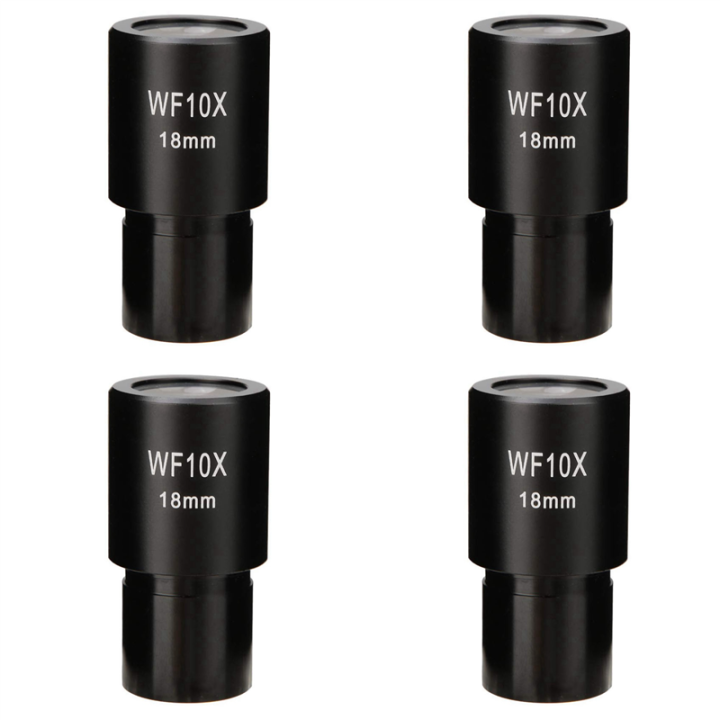 NANLIY 4X 10X Microscope Eyepiece Wide Angle Optical Lenses Adapter ...