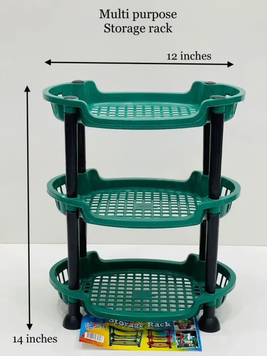 Multi Purpose Storage Rack | 3 Layer | Gorofy | Daraz.lk