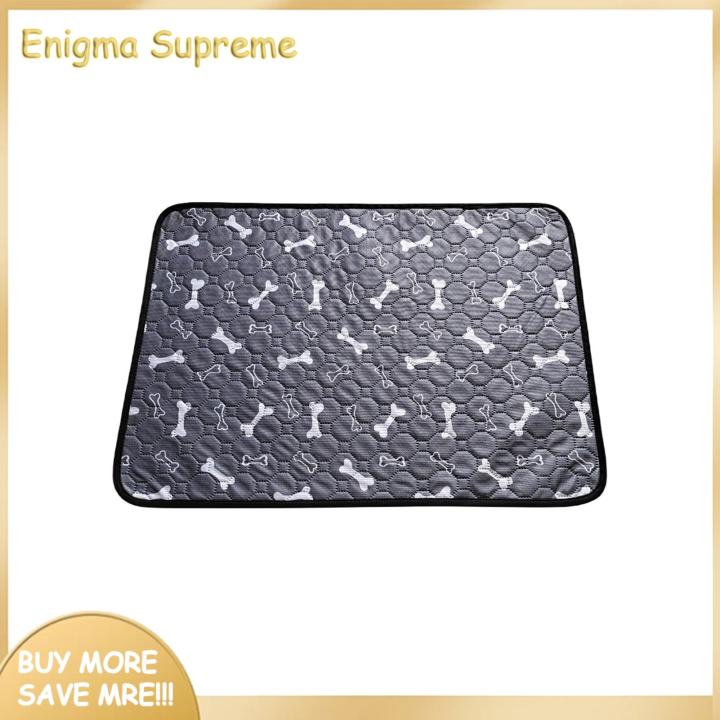 Enigma- Dog Pee Mat Reusable Washable Pet Pee Pad Waterproof Absorbent ...