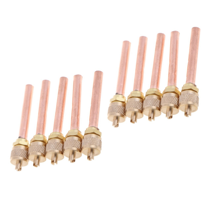 Valve Stem Access Valve Valve Stem Copper 1/4 Inch SAE 1/4 Inch OD 2. ...