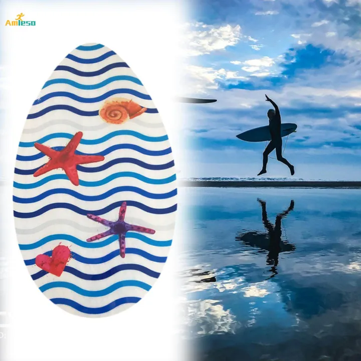 Skimboard Wooden Skim Board Skimboarding Water Sports Standing Surf ...