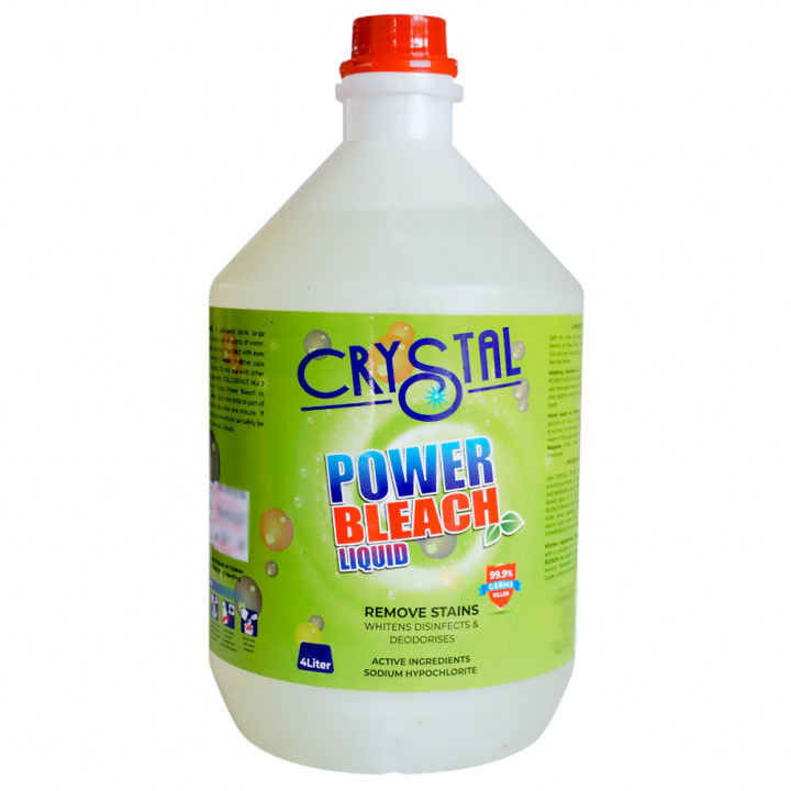 Crystal Power Bleach Liquid 4L | Daraz.lk