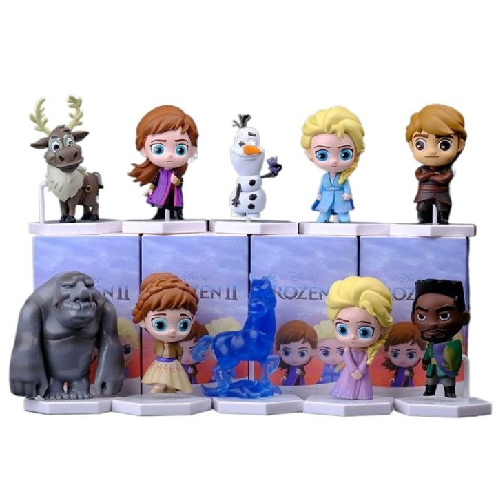 Disney Frozen 2 Surprise Blind Box Princess Elsa Doll Desktop Doll ...