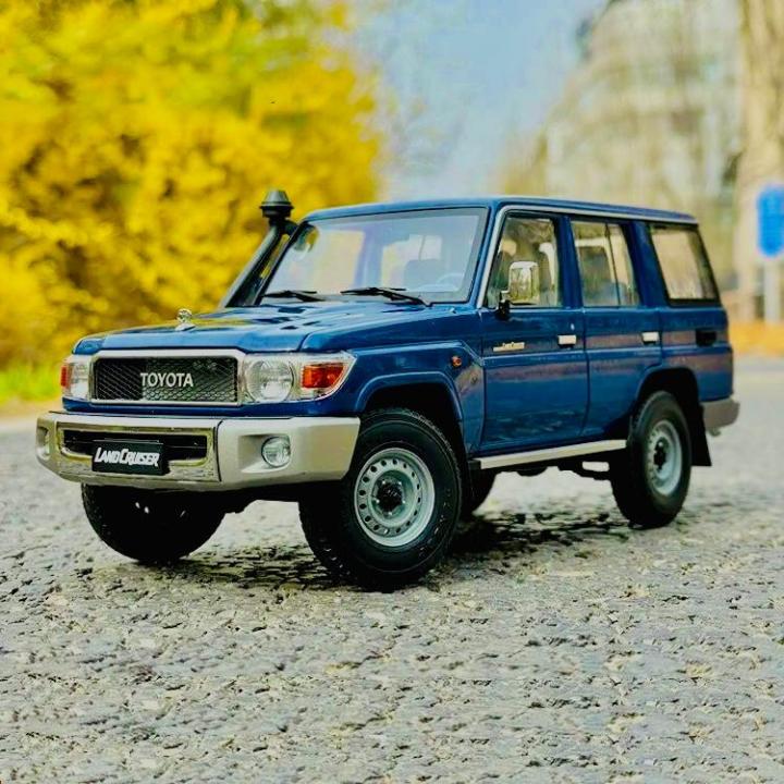 Almost real 1/18 Toyota Land Cruiser 76 2017 LC76 SUV Die Cat Metal Alloy Car Model Collection ...