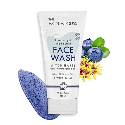 The Skin Story Blueberry Face Wash for Deep Cleansing & Moisturizing ...