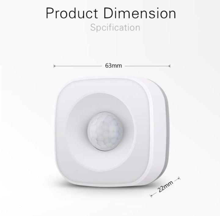 Motion PIR Sensor Detector WIFI Movement Sensor Smart Life APP Wireless ...