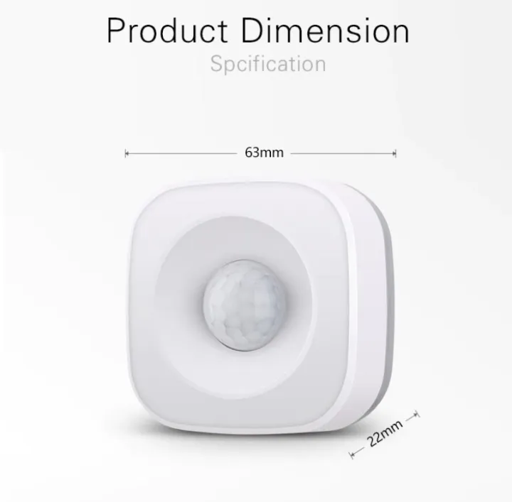 Motion PIR Sensor Detector WIFI Movement Sensor Smart Life APP Wireless ...