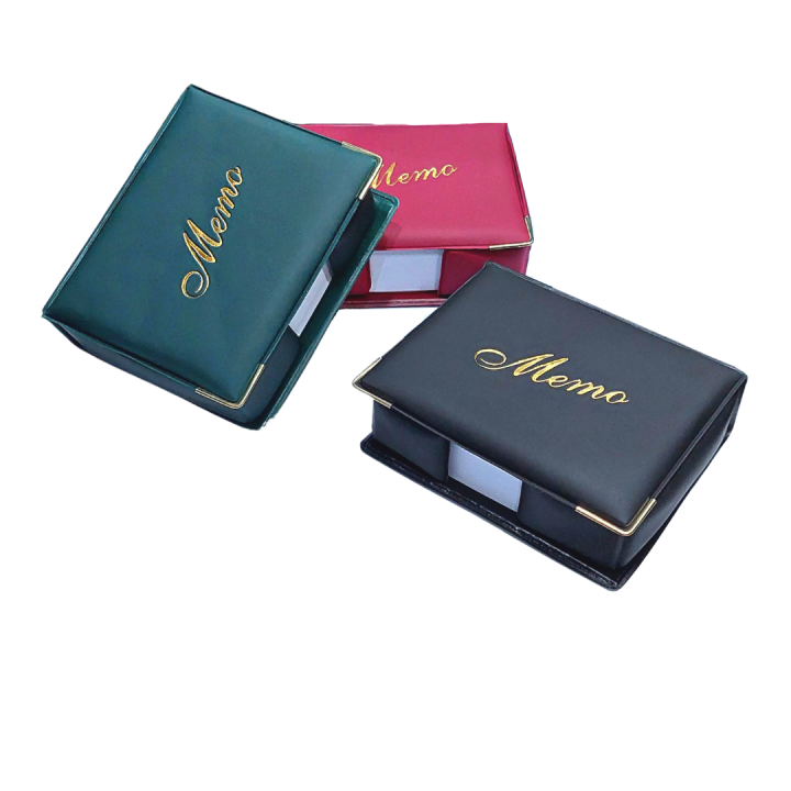Memo Pad Holder for Desk with Free Papers for Notes and Note Keeping ...