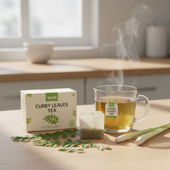ZEON Curry Leaves Tea Bags - කරපිංචා තේ | 25 Individual Tea Bags ...