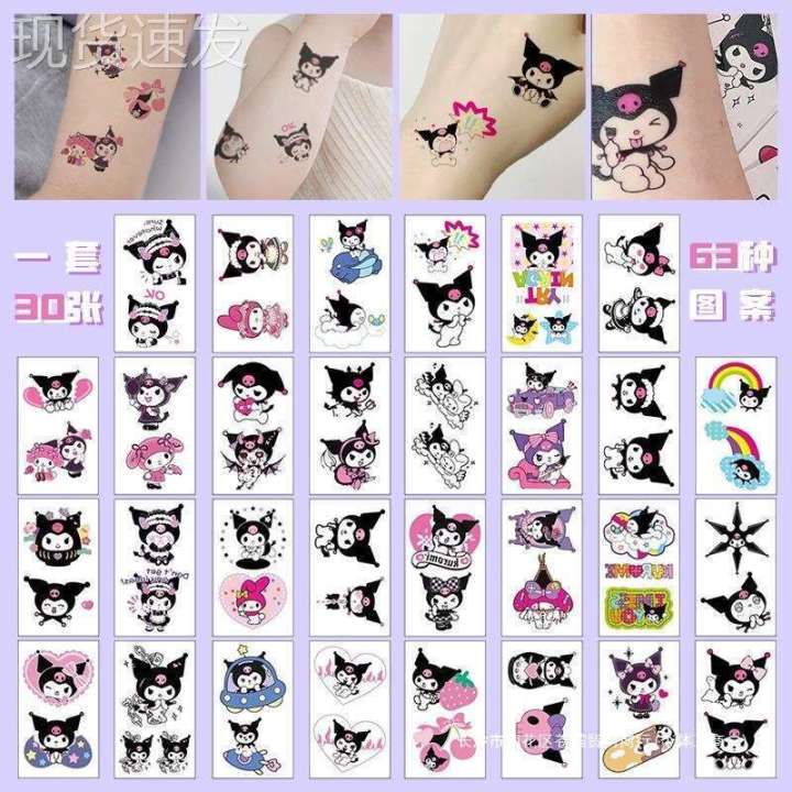 Kuromi Series Boys and Girls Cartoon Cute Waterproof Long-lasting ...