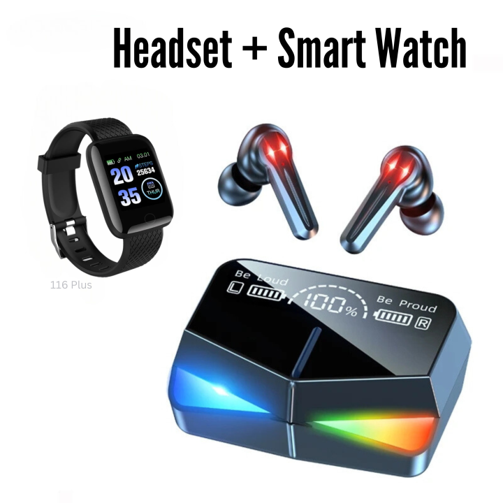 Damix M28 Wireless Earphones Gaming Bluetooth Headphones TWS Stereo ...