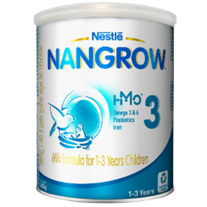 Nestle NANGROW 3 HMO Milk Formula for 1 to 3 years Children, 400g Tin ...