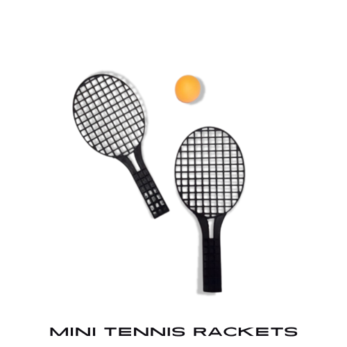 Mini Kids Tennis Racket Set: Plastic Rackets + Ball | Daraz.lk