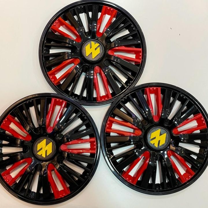 Bajaj Three Wheel Rim Cup Set - 3Pieces | Daraz.lk