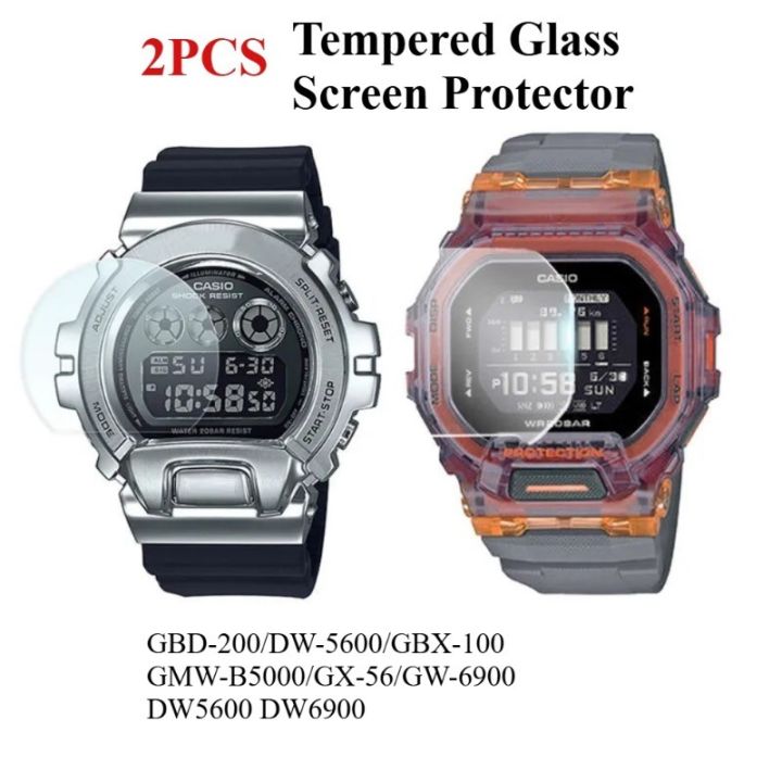 Hard Glass Screen Protector Cover Film For Casio G-SHOCK GBD-200/DW ...