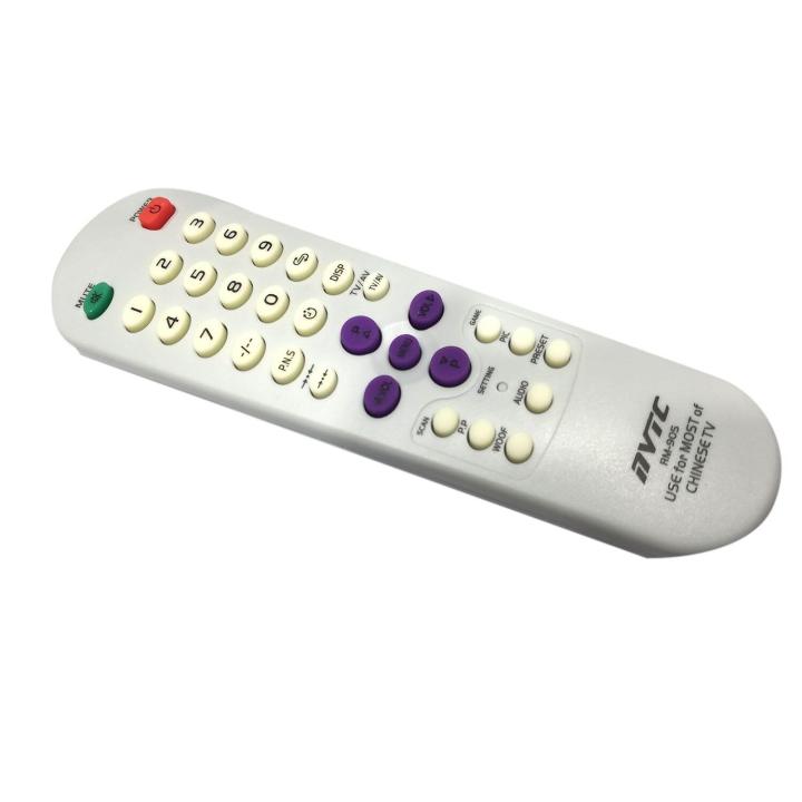 NVTC Model RM-905 Chinese TV Remote - 7461A - Gray | Daraz.lk