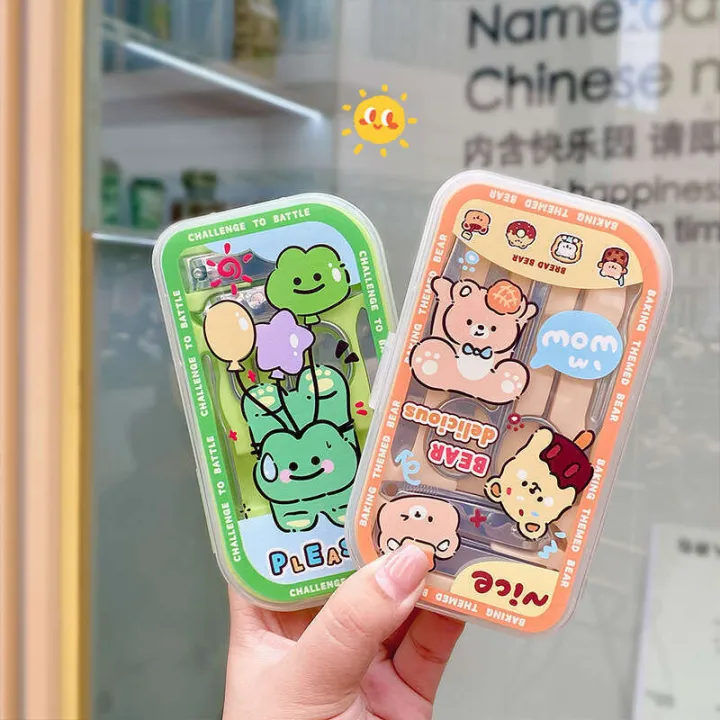 New Cartoon PP Box Art Stainless Steel Seven-piece Cute Nail Clipper ...