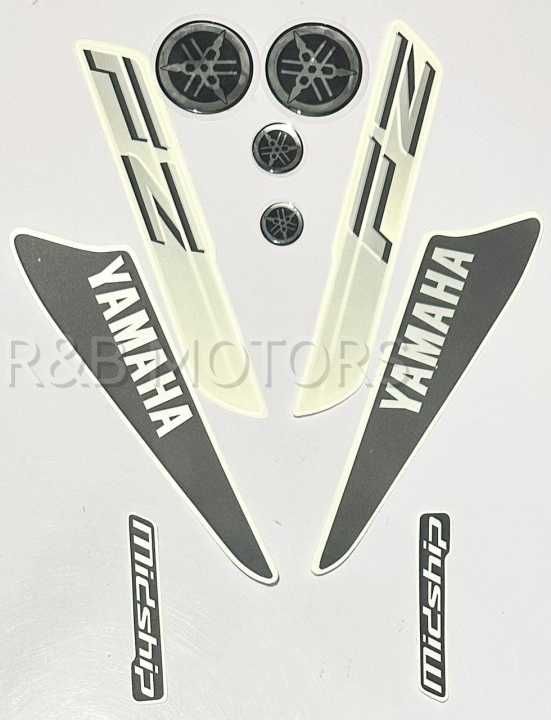 Yamaha Fz V1 Black Bike Full Sticker Kit | Daraz.lk