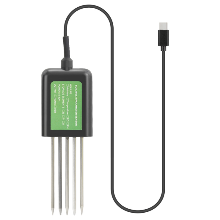 Soil Moisture Tester PH Meter Soil Analyzer USB Smart Garden Soil ...