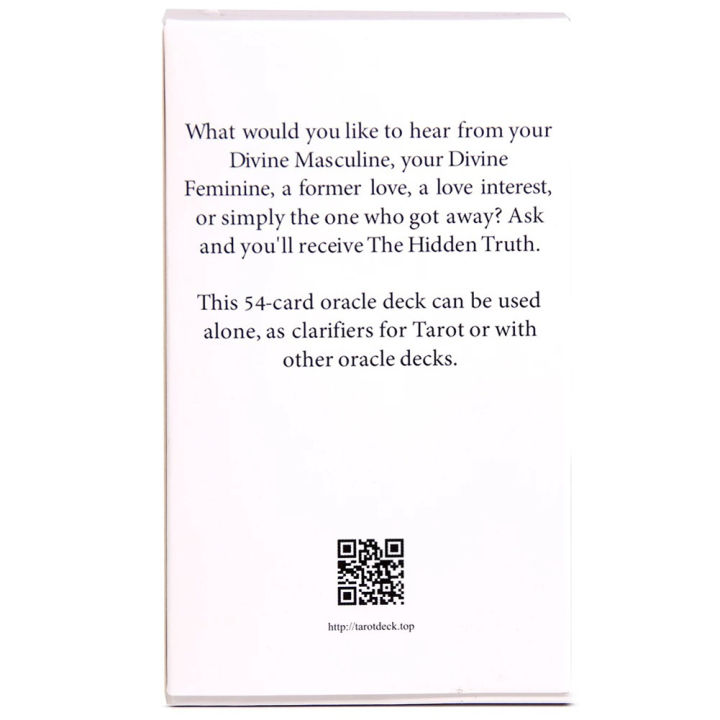 Kidlove The Hidden Truth Oracle Cards Romance Soulmate Divination ...