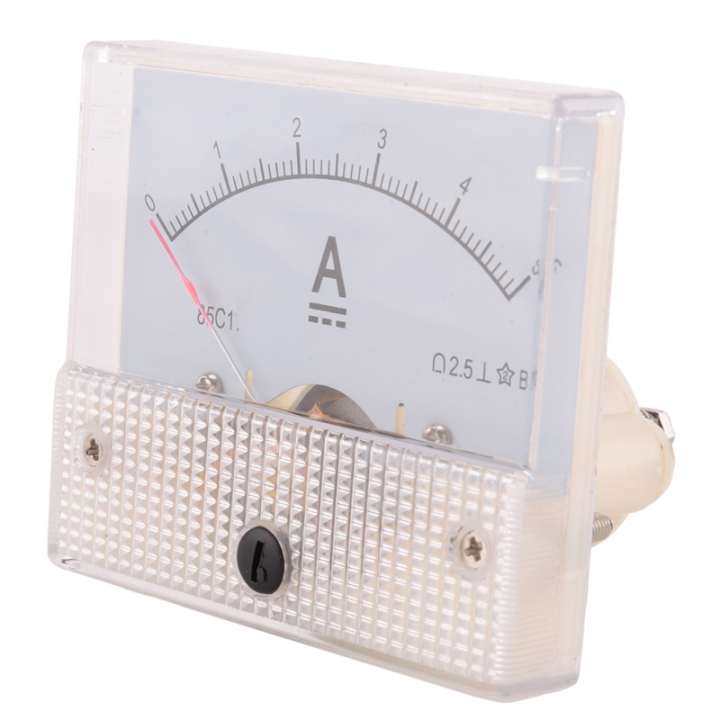 85C1-A Analog Current Panel Meter DC 5A AMP Ammeter | Daraz.lk