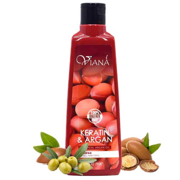 Viana Shampoo - Keratin & Argan 232Ml | Daraz.lk