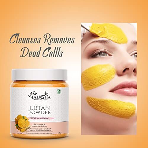 Laugha Pure Organic Haldi Ubtan Powder Face Pack (Dulhan Special) for ...