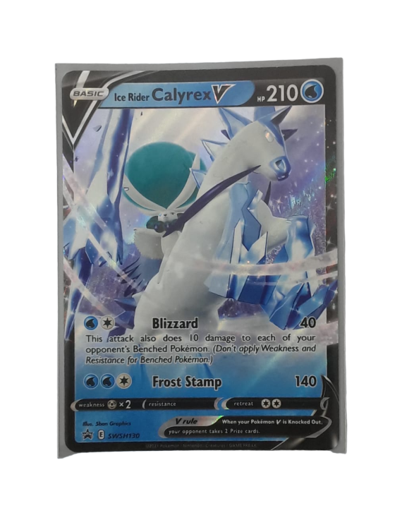 Pokemon Ice Rider Calyrex SWSH130 - Real | Daraz.lk