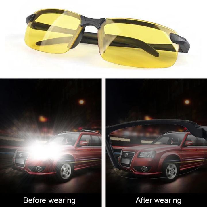 Day Night Car Vision Driver's Eyewear Anti-Glare Night Vision Driver ...