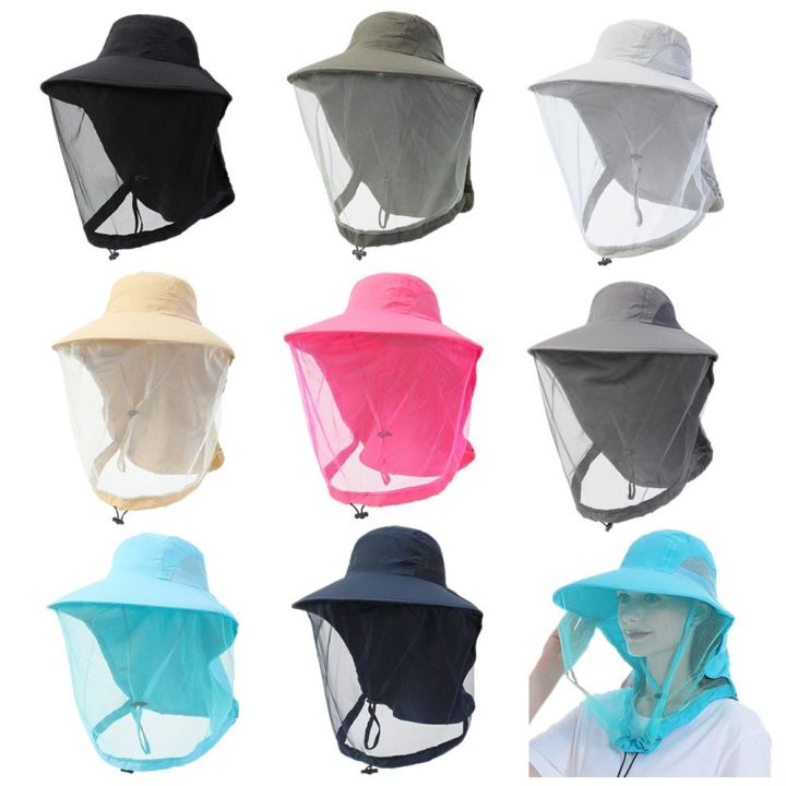 Fashion Jungle Farm Face Neck Protection Bucket Hat Fishing Sun Cap ...
