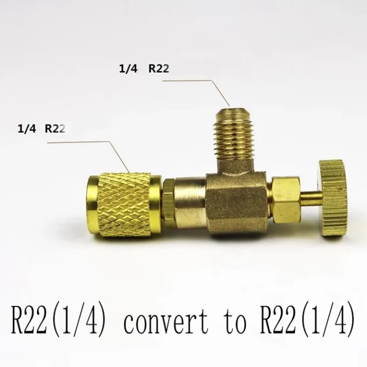 R22/R410 Refrigeration Charging Adapter Liquid Addition Accessories ...