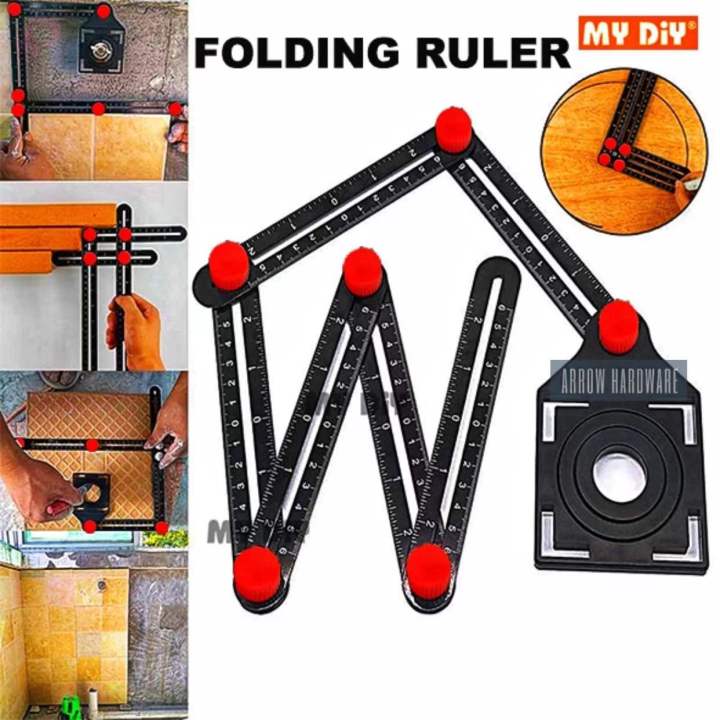 MULTIPLE ANGLE MEASURERING FOLDING RULER | Daraz.lk