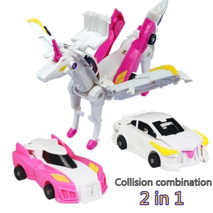 New Winged Pegasus Car Transforms Into Unicorn Toy Inertial Sliding ...
