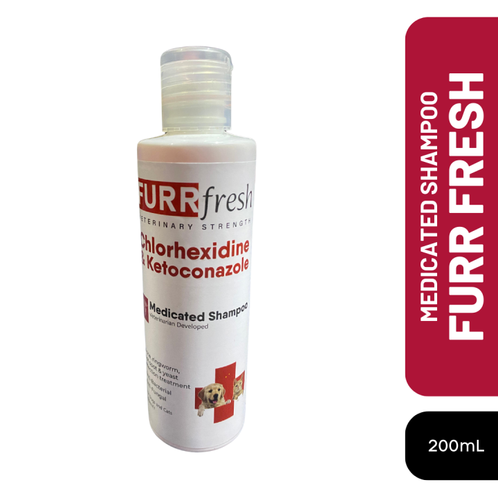FURR FRESH Medicated Shampoo for Cats & Dogs 200mL | Daraz.lk